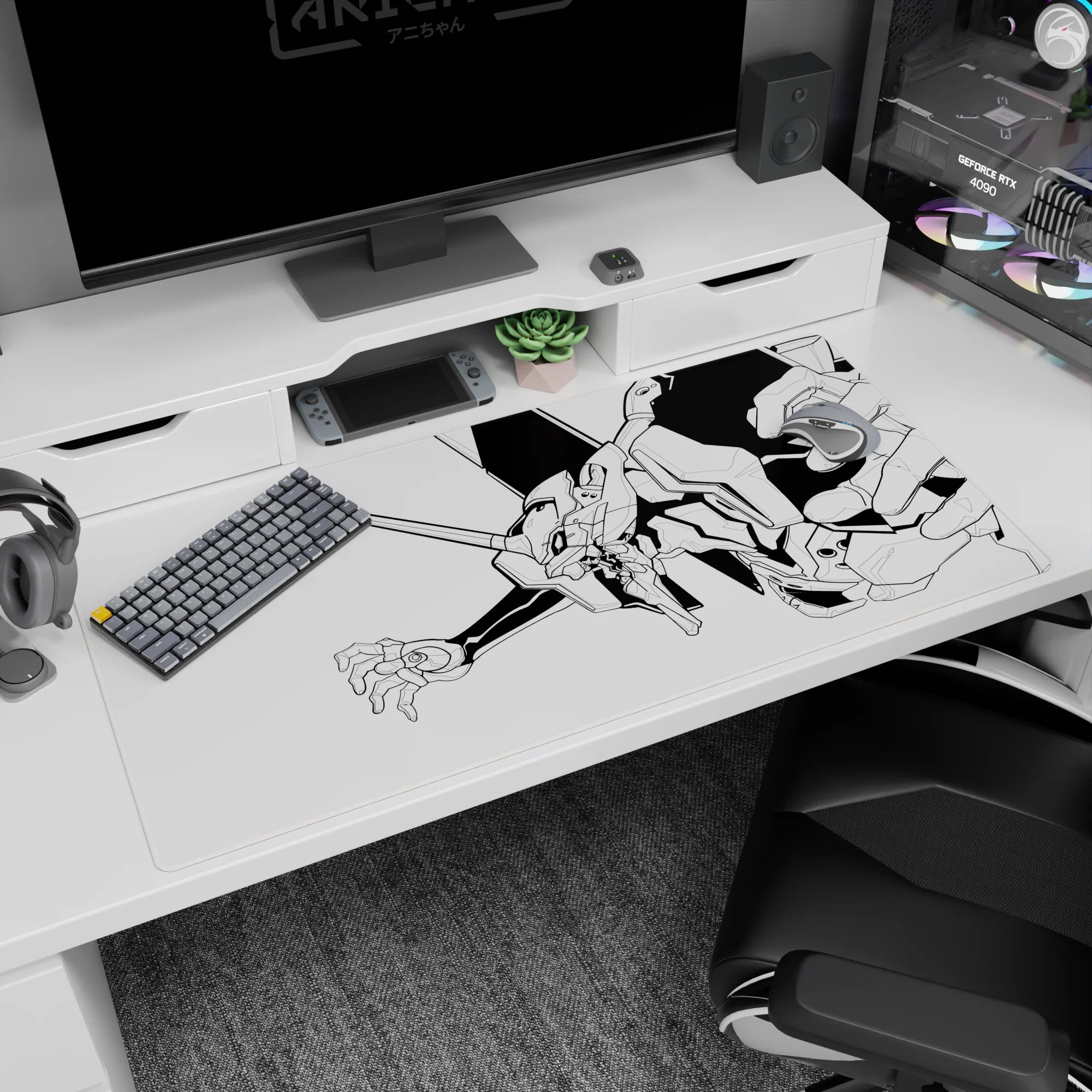 Evangelion - Anime Mouse Pad and Desk Pad - Evangelion Precision Impac ...