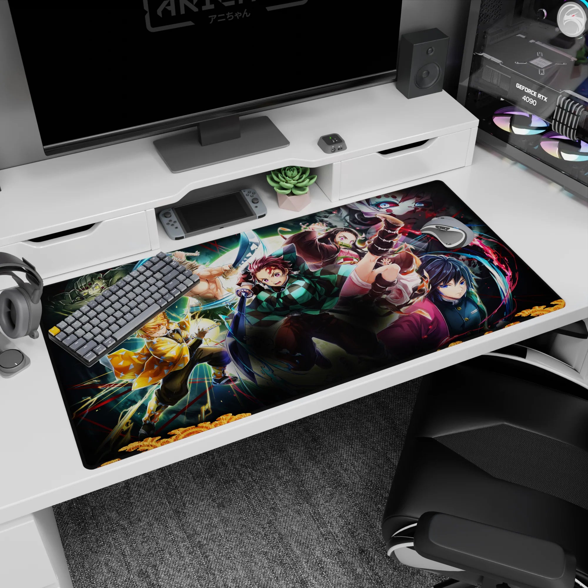Demon Slayer - Anime Mouse Pad and Desk Pad - Chaos Squad Clash – AniChan
