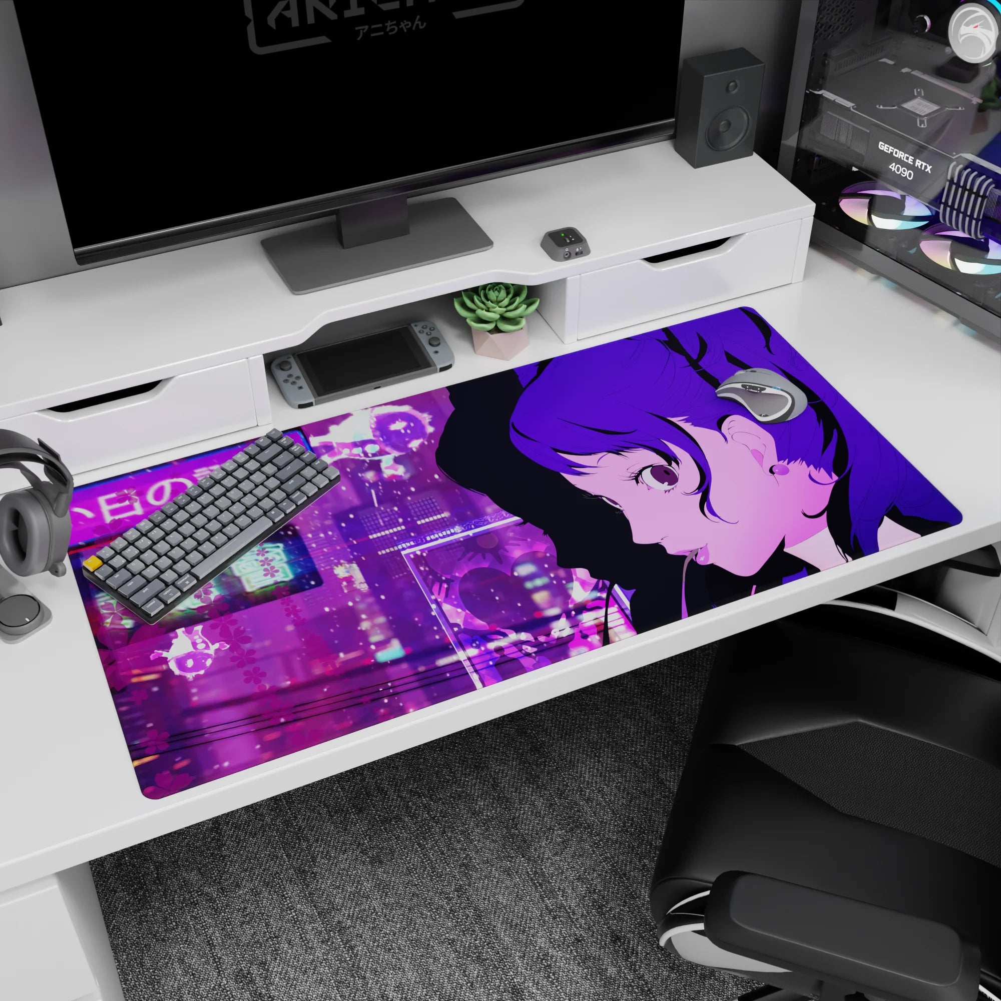 Persona Series - Anime Mouse Pad and Desk Pad - Violet Dreamscape – AniChan