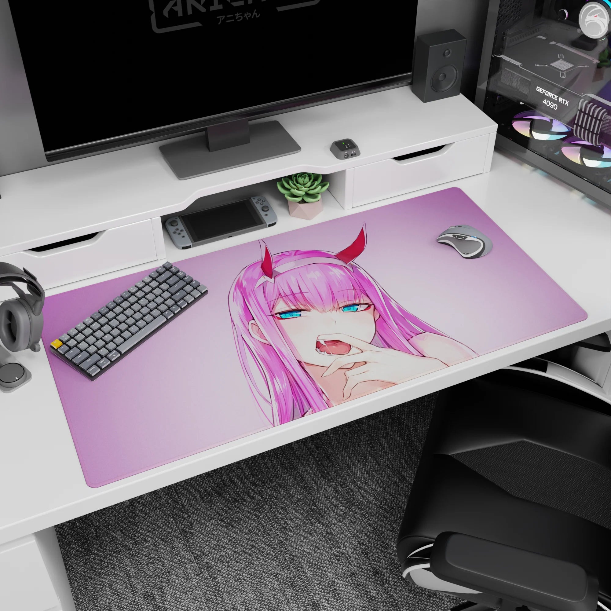 Darling In The Franxx - Anime Mouse Pad and Desk Pad - Violet Temptati ...