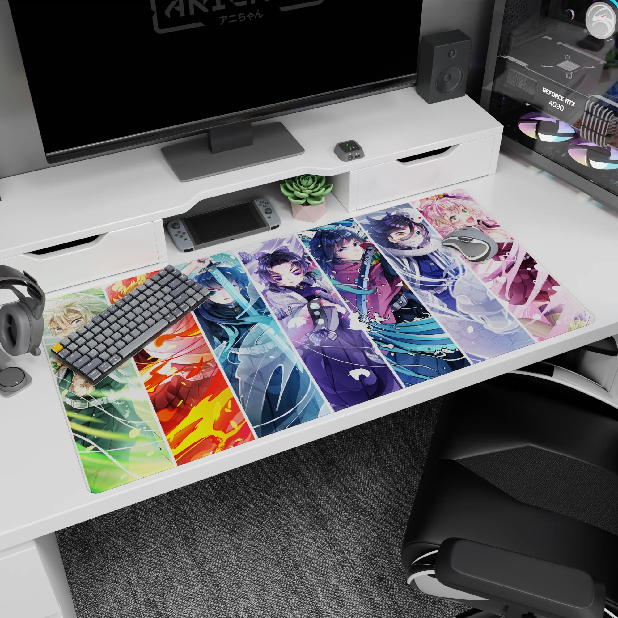Demon Slayer - Anime Mouse Pad and Desk Pad - Hashira Colorburst – AniChan
