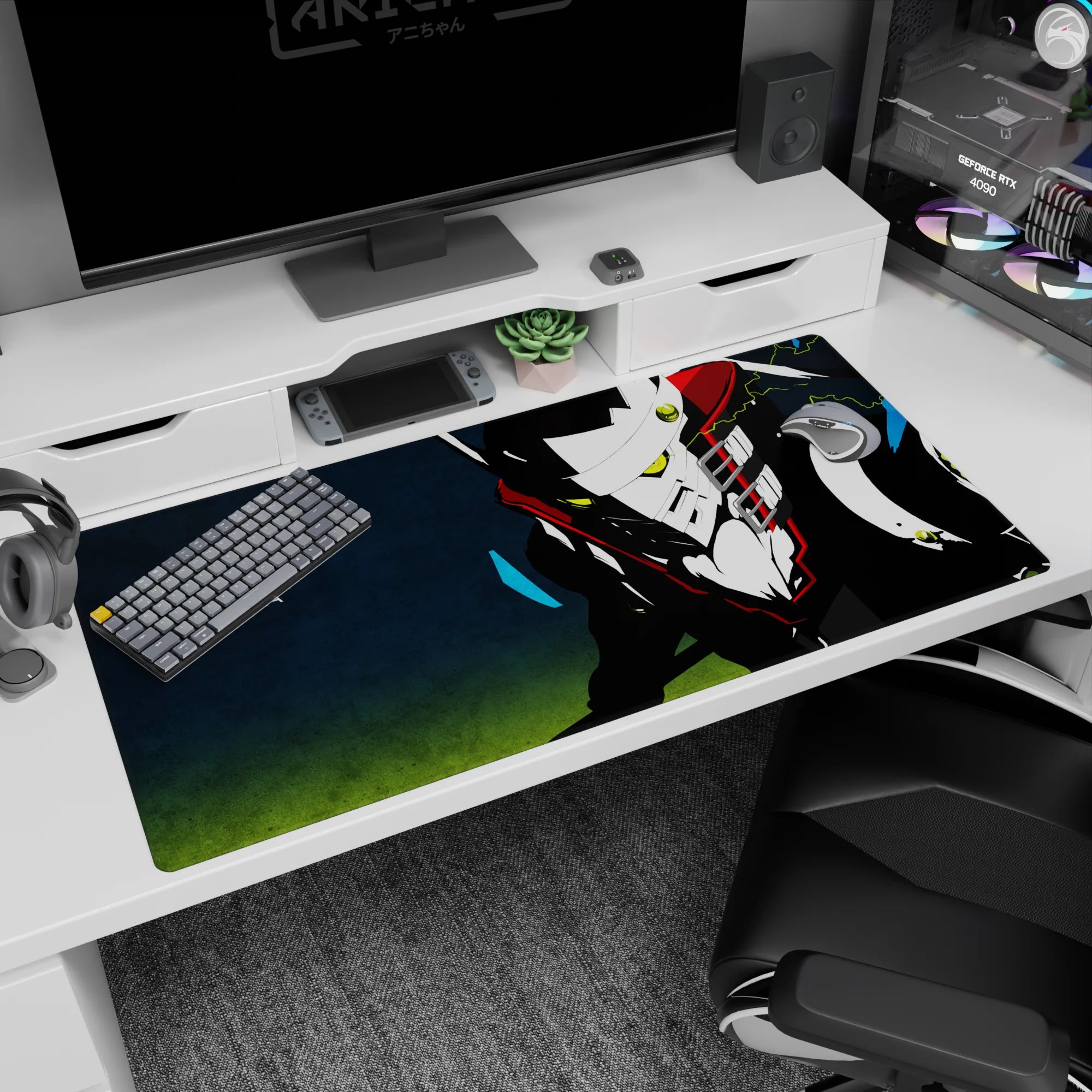 Persona Series - Anime Mouse Pad and Desk Pad - Electric Storm Gaze ...